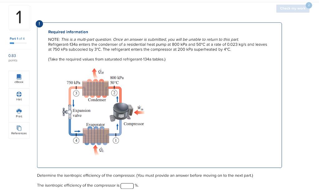Solved Required information NOTE: This is a multi-part | Chegg.com