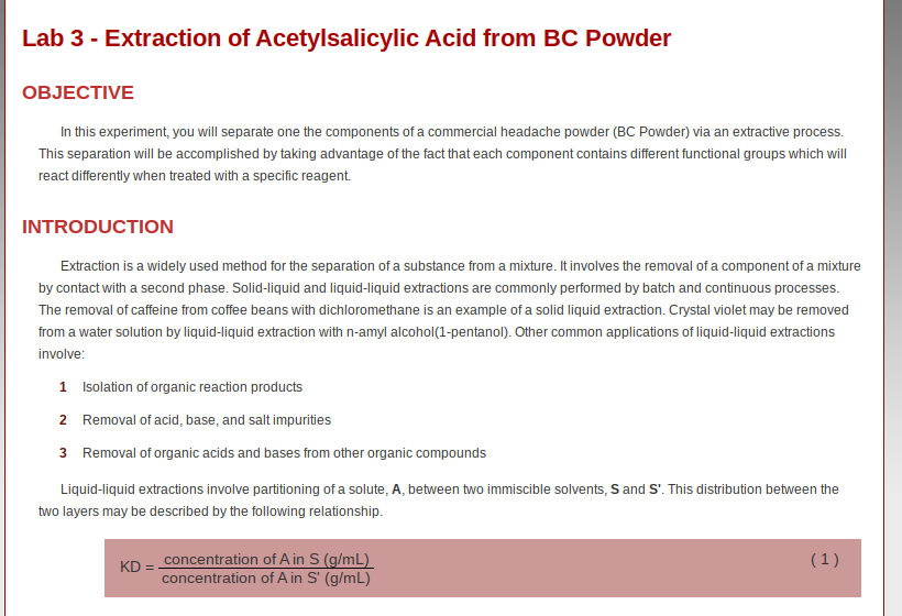 Solved Organic chemistry Problem #1: A. Write down a log | Chegg.com