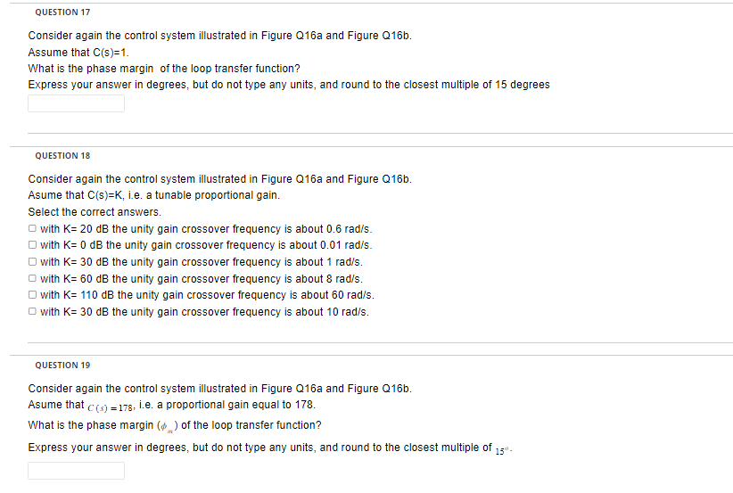 Solved Consider again the control system illustrated in | Chegg.com