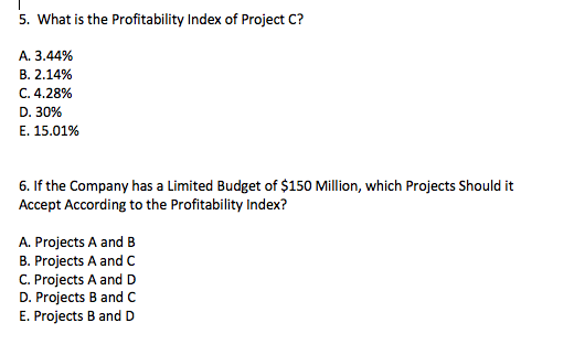 Solved Project CFo CF1 CF2 CF3 1 IRR(%) 100 100 50 50 100 | Chegg.com