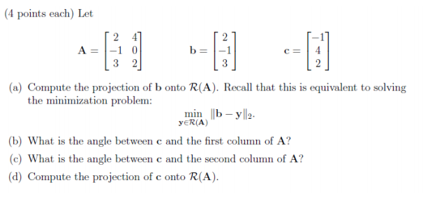 Solved [Linear Algebra] Practice Question: In detail, | Chegg.com