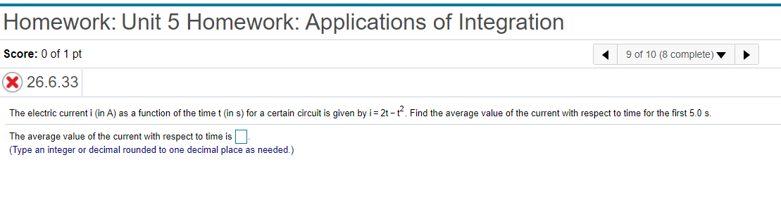 Solved Homework: Unit 5 Homework: Applications of | Chegg.com