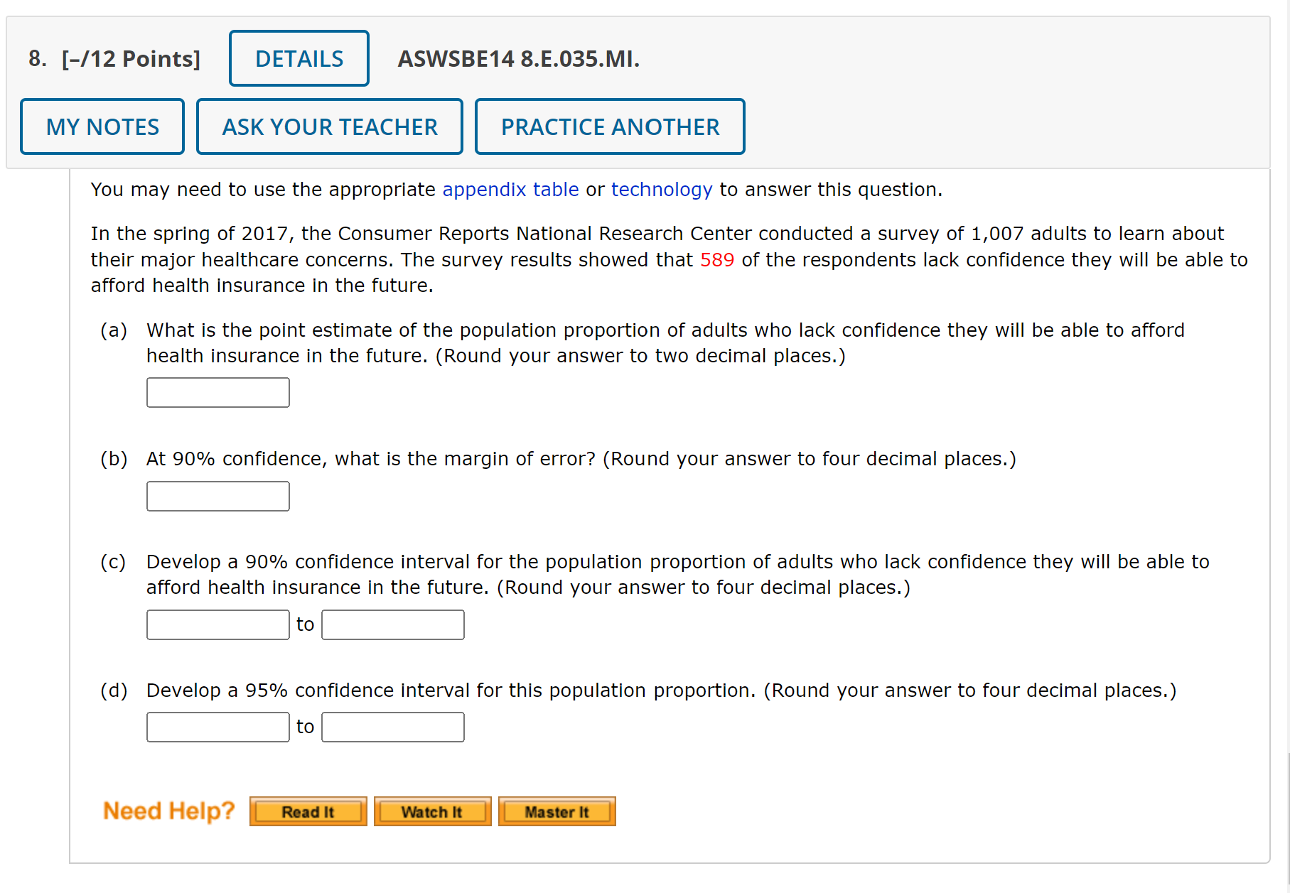 Solved You may need to use the appropriate appendix table or | Chegg.com