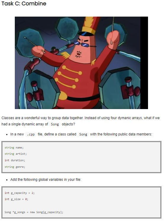 Solved Work incrementally! Work through the tasks | Chegg.com