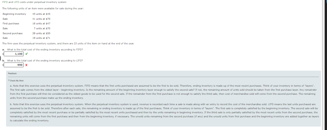 Solved ForobackTCrook My Wiork units from the second | Chegg.com