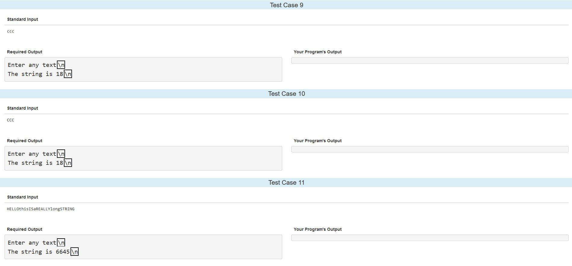 Solved [JAVA] Ask the user for a String. Display the value | Chegg.com