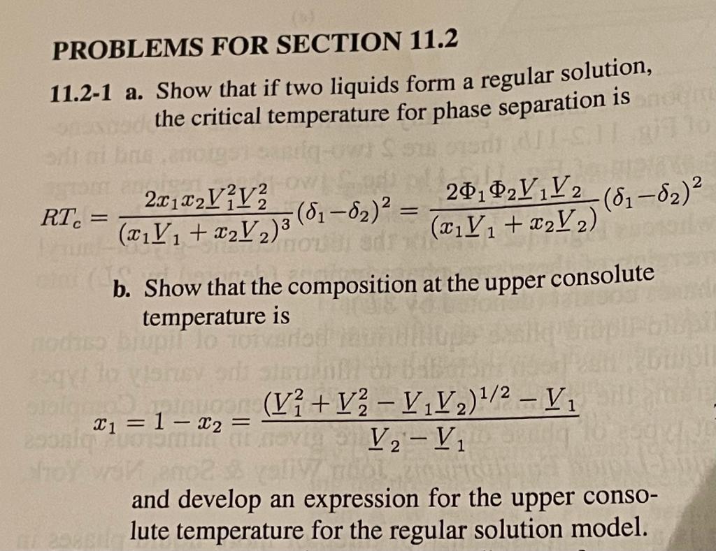 PROBLEMS FOR SECTION 11.2 11.2-1 a. Show that if two | Chegg.com