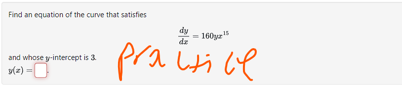 Solved Find an equation of the curve that satisfies and | Chegg.com