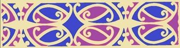 Solved Describe the symmetries of the Frieze pattern shown | Chegg.com