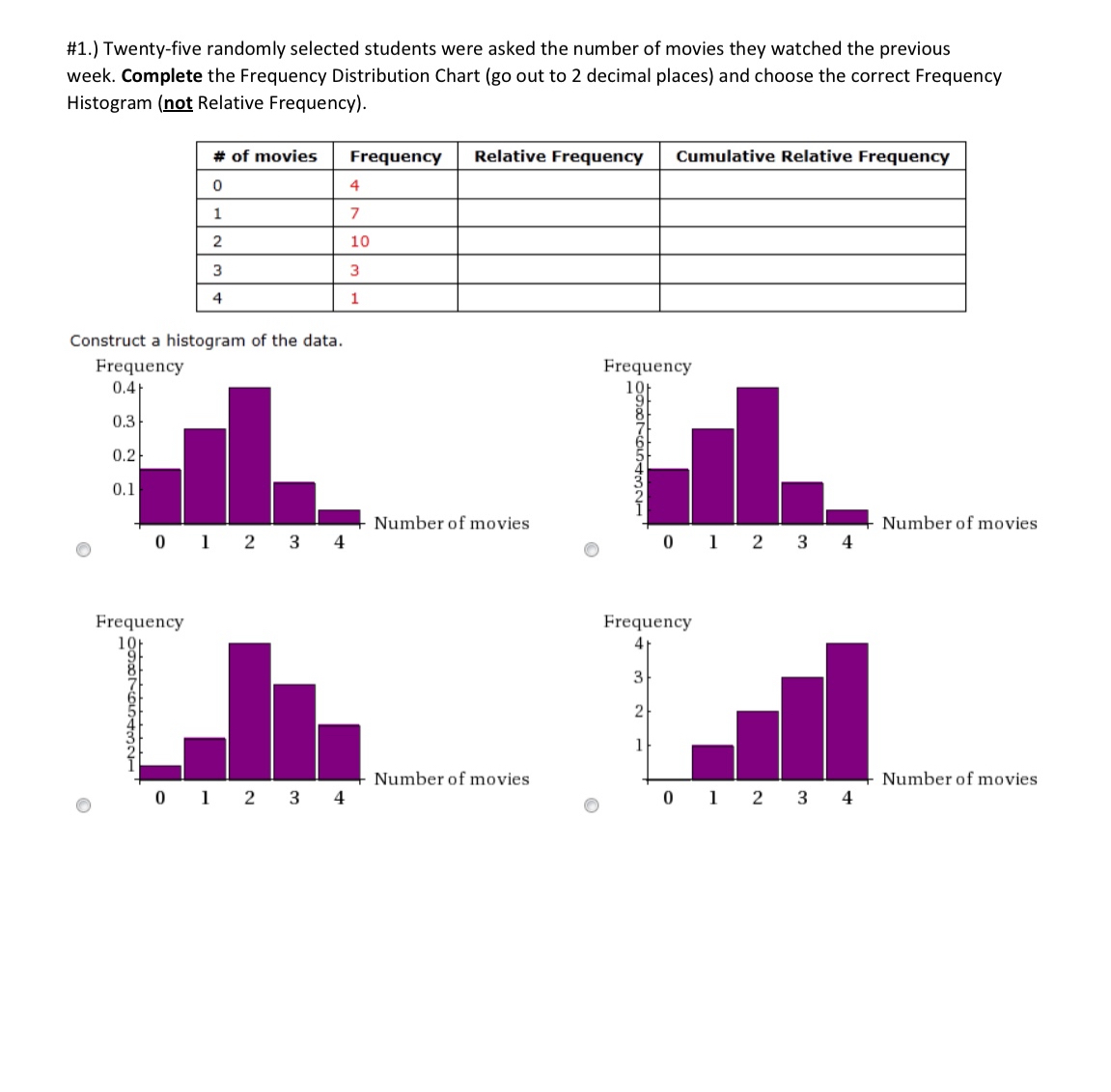 Solved #1.) Twenty-five randomly selected students were | Chegg.com Solved #1.) Twenty-five randomly selected students were | Chegg.com