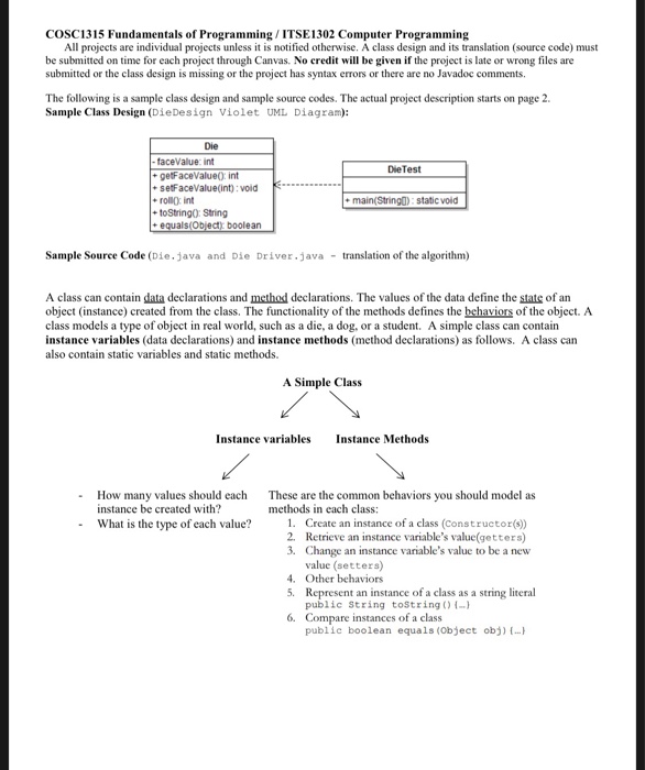 Solved COSC1315 Fundamentals of Programming ITSE1302 | Chegg.com