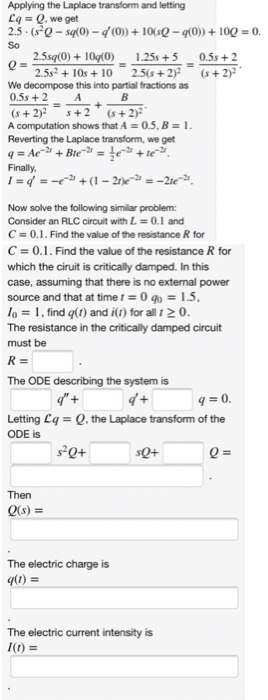 Solved (1 point) RLC serial circuits An RLC serial circuit | Chegg.com Solved (1 point) RLC serial circuits An RLC serial circuit | Chegg.com