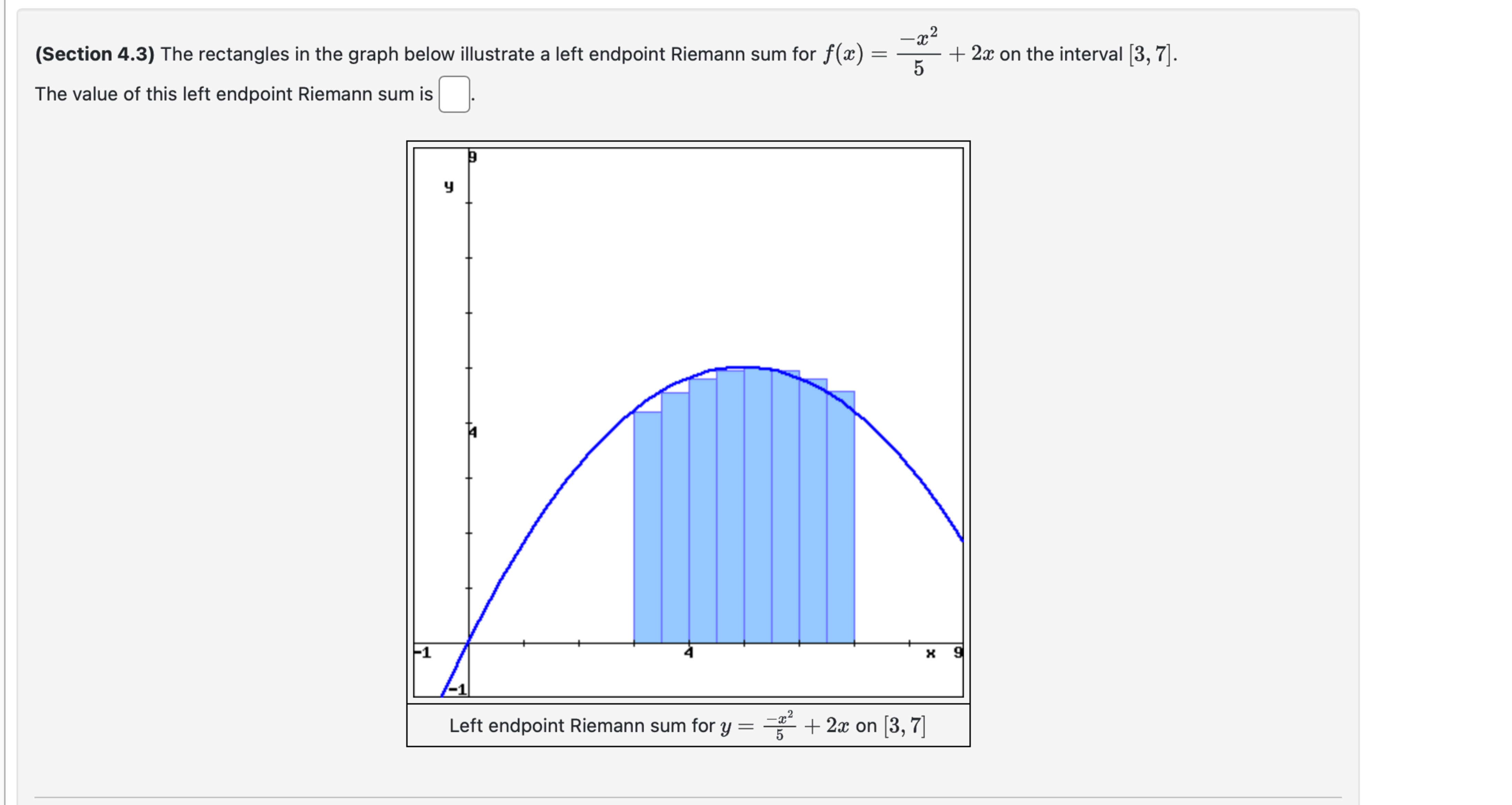 Solved (Section 4.3) ﻿The rectangles in the graph below | Chegg.com
