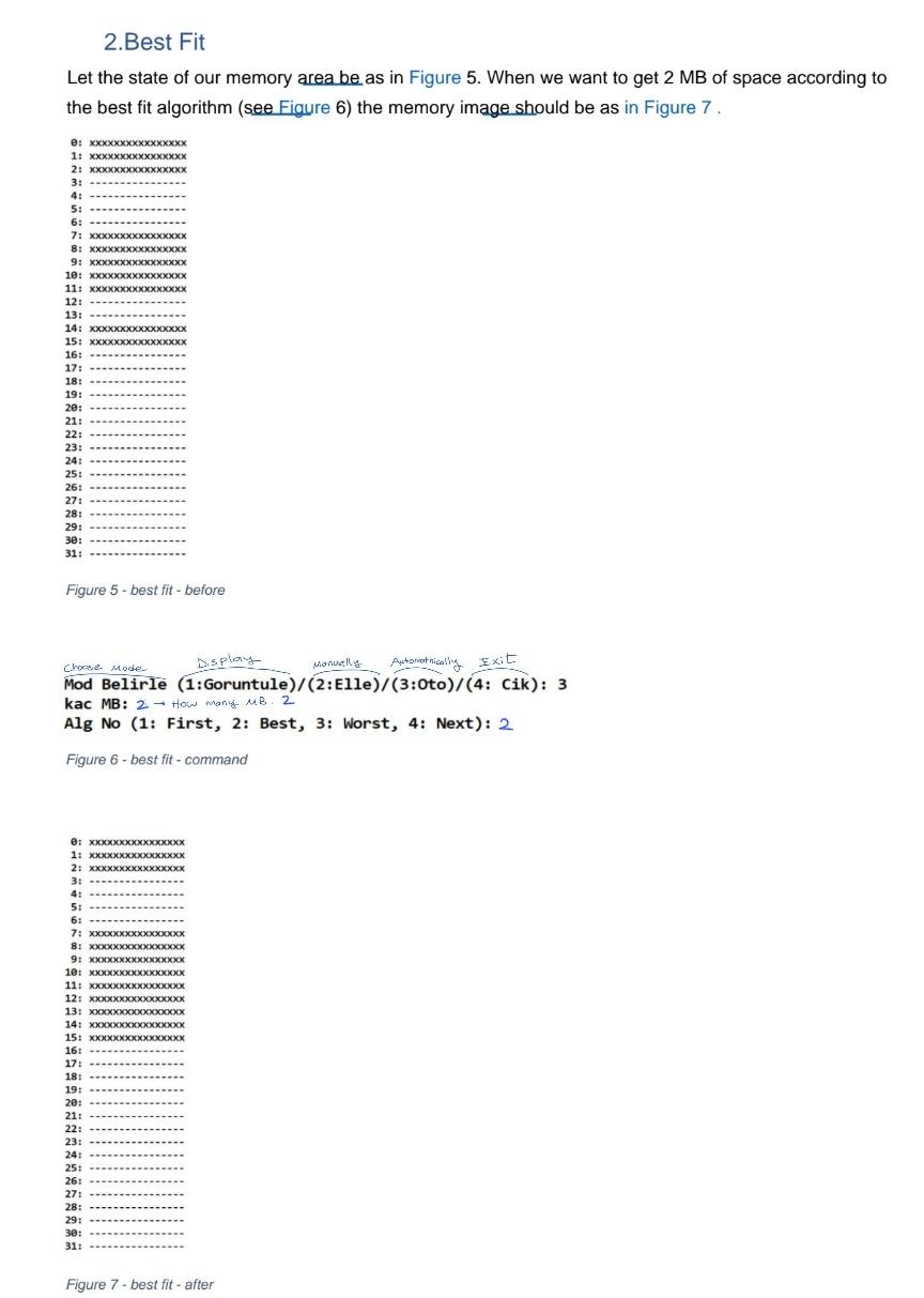 Solved C Language Homework Operating systems perform memory | Chegg.com