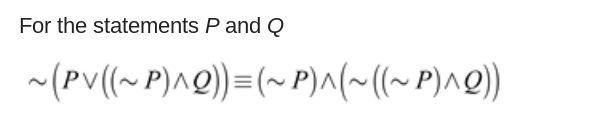 Solved For the statements P and Q | Chegg.com