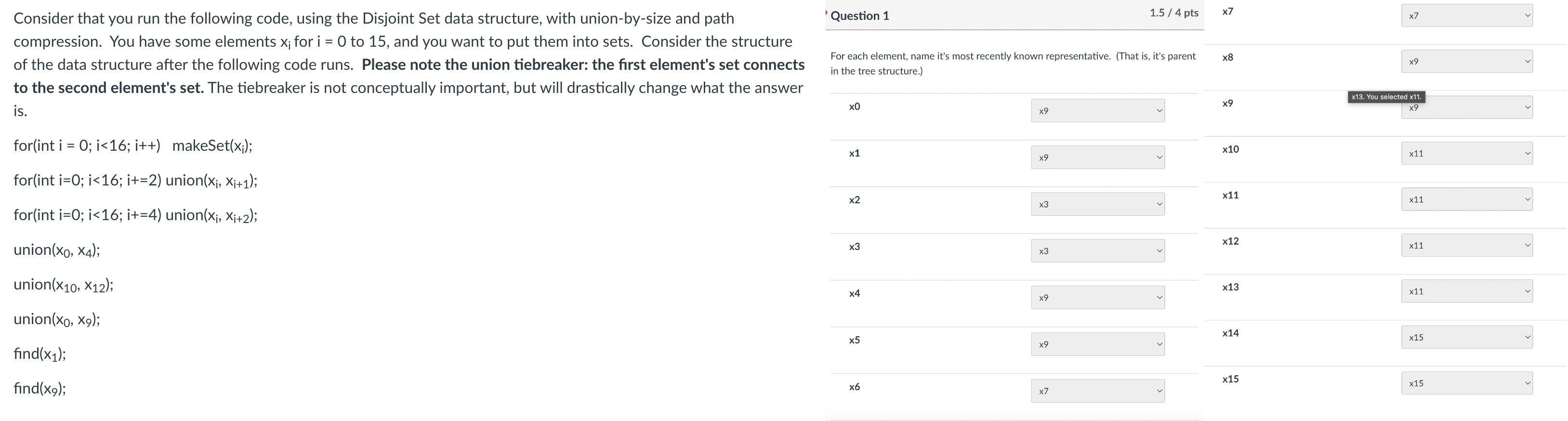 Solved Consider that you run the following code, using the | Chegg.com