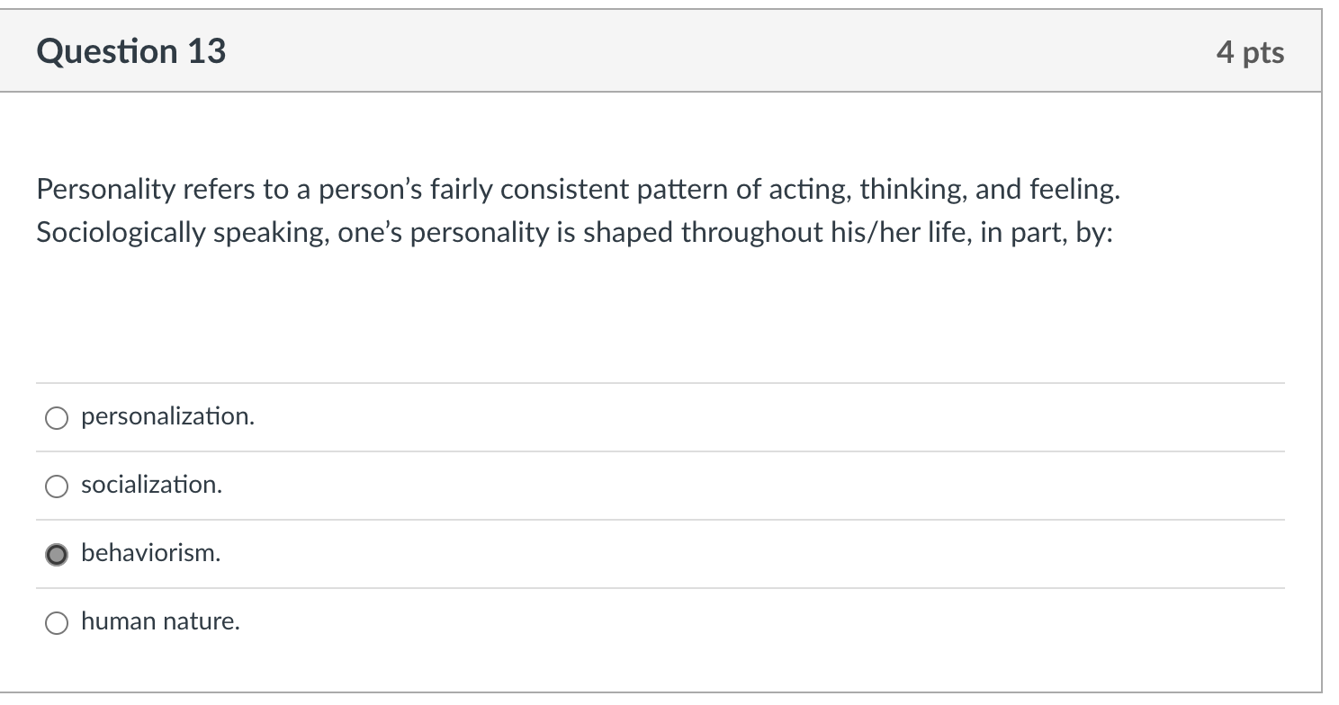 " focuses on how human beings shape each other | Chegg.com