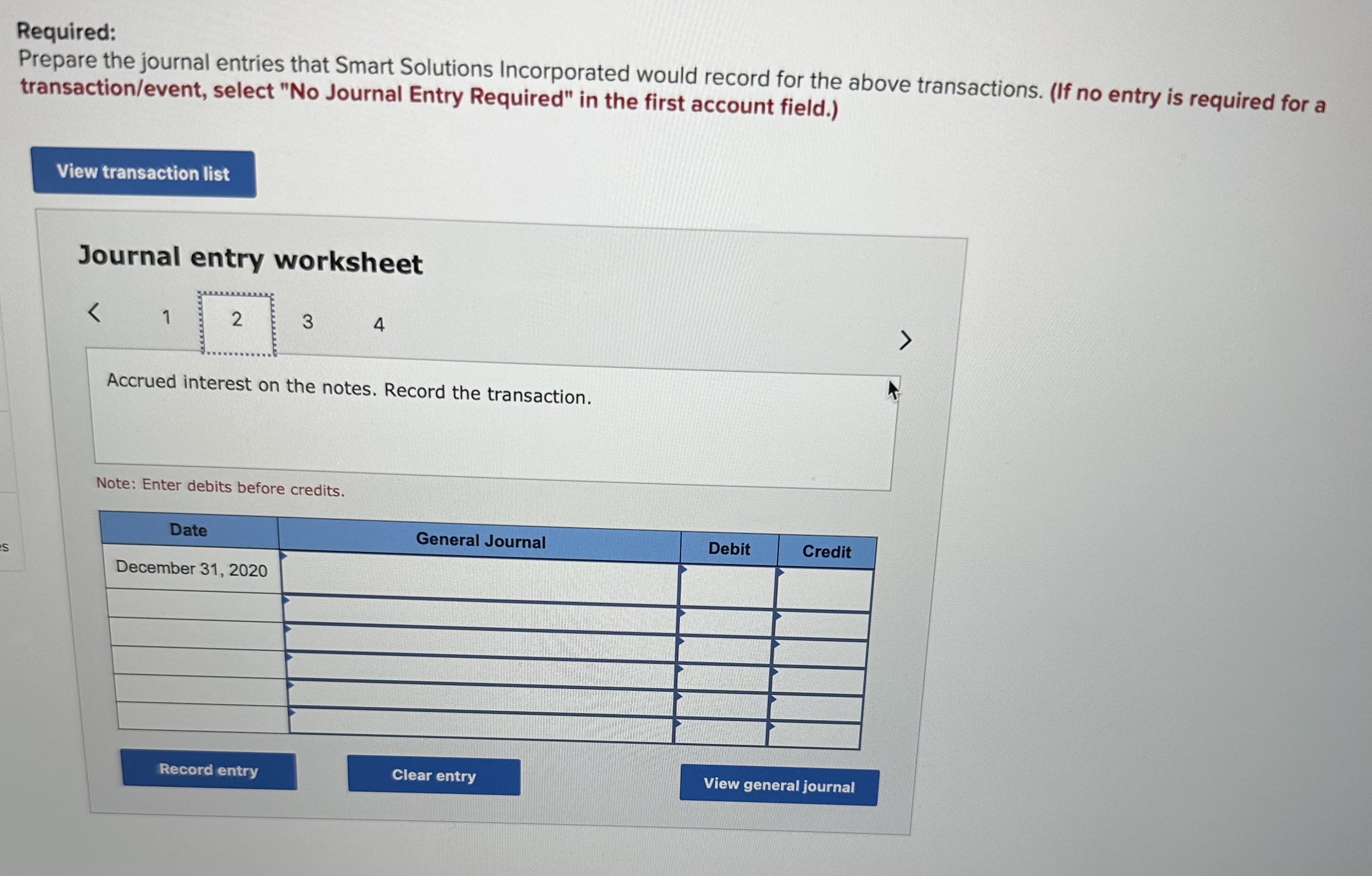 Solved Required: Prepare the journal entries that Smart | Chegg.com