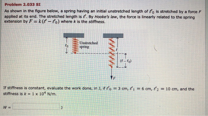 Solved Problem 2.033 SI As shown in the figure below, a | Chegg.com