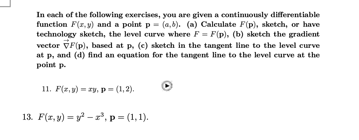 Solved - In each of the following exercises, you are given a | Chegg.com
