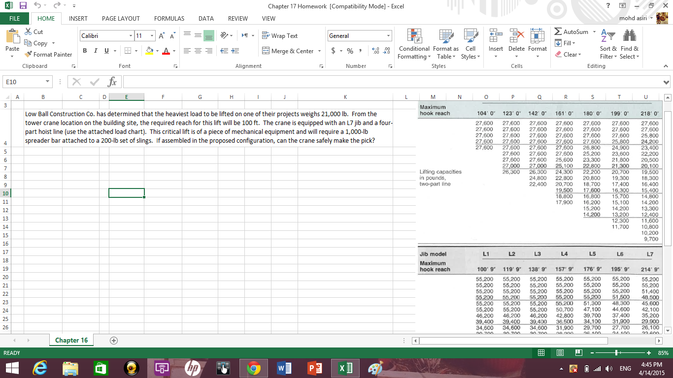 Low Ball Construction Co. has determined that the | Chegg.com