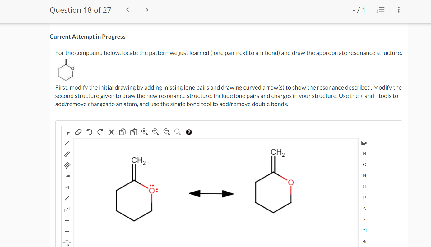 Solved Current Attempt in ProgressFor the compound below, | Chegg.com