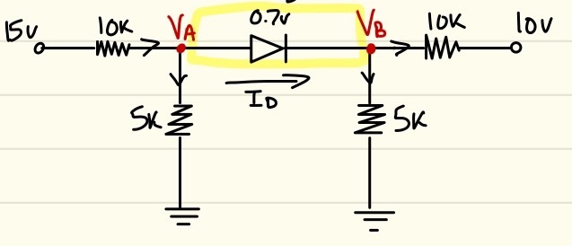 Solved Consider the circuit below. Assume the diode has a | Chegg.com