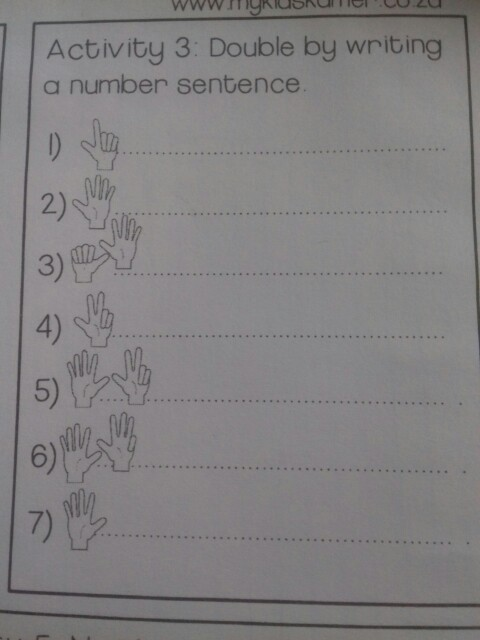 Solved WWW. TICKIUISNUCU20 Activity 3: Double by writing a | Chegg.com