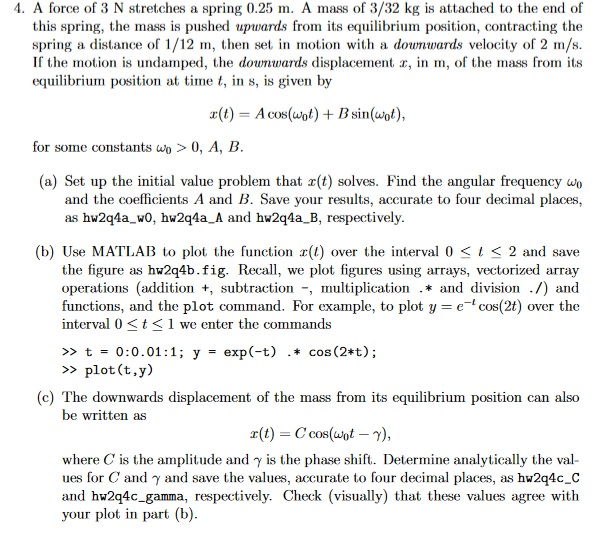 Solved I understand how to do this on paper, so I am only | Chegg.com