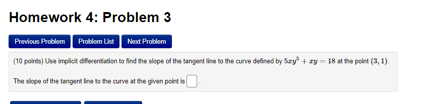 Solved Homework 4: Problem 3 Previous Problem Problem List | Chegg.com Solved Homework 4: Problem 3 Previous Problem Problem List | Chegg.com