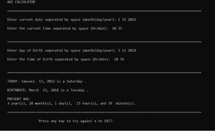 Solved Create A Program Using C Language That Will Allow You 2049