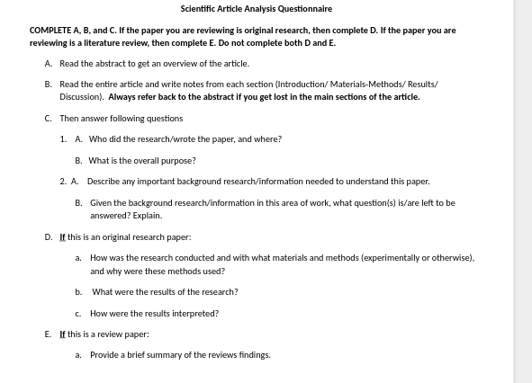 C Then Answer Following Questions 1 A Who Did The 