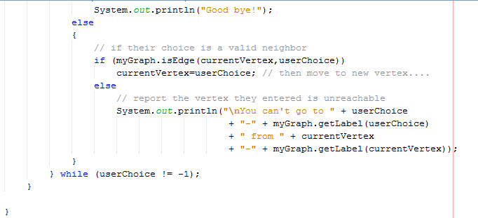 Solved Purpose To work with an adjacency matrix for a | Chegg.com