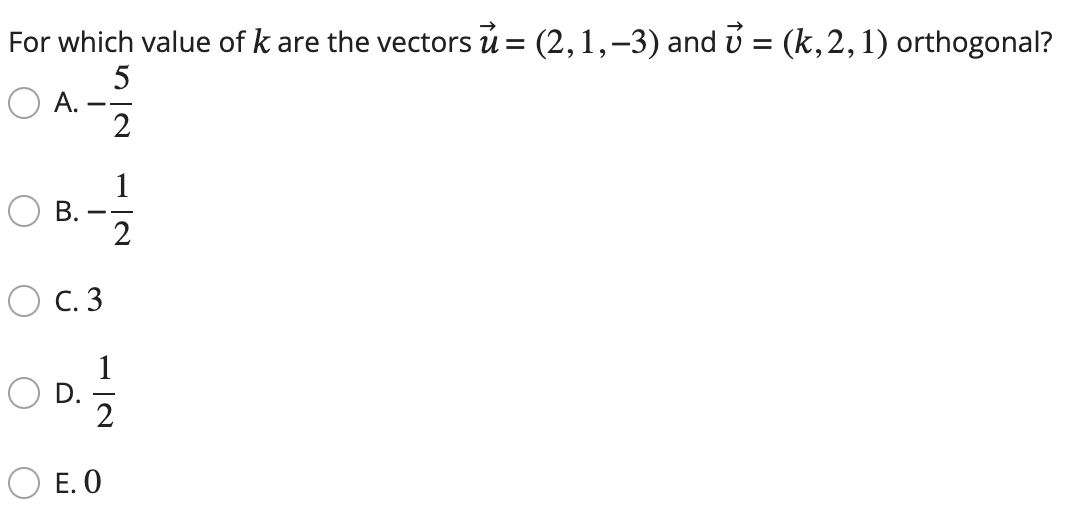 Solved Consider the vectors u=(0,−1),v=(1,1) and w=(21,21). | Chegg.com