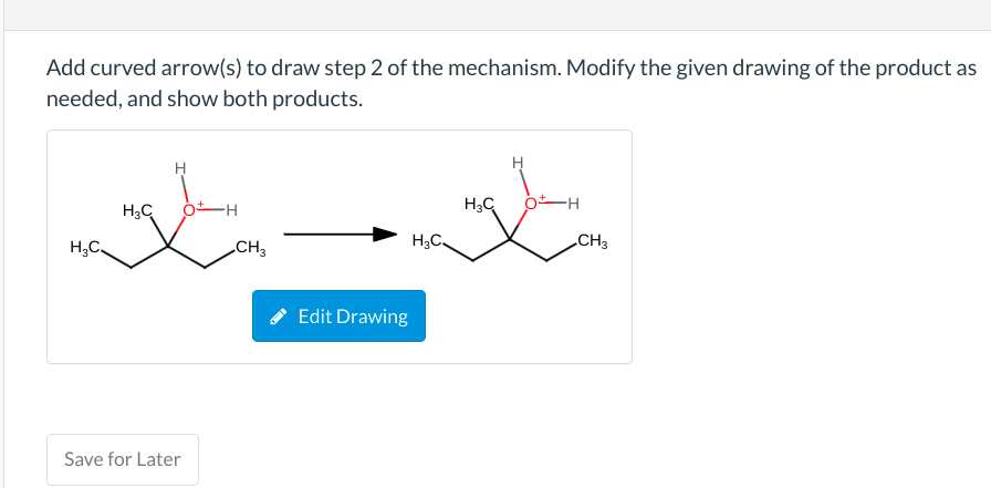 Solved Add curved arrow(s) to draw step 1 of the mechanism. | Chegg.com