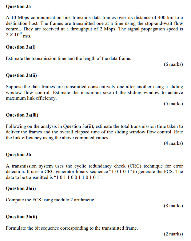 Solved A 10Mbps communication link transmits data frames | Chegg.com