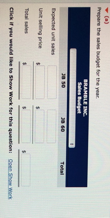 Solved Problem 13-2 (Part Level Submission) Bramble Inc. is | Chegg.com