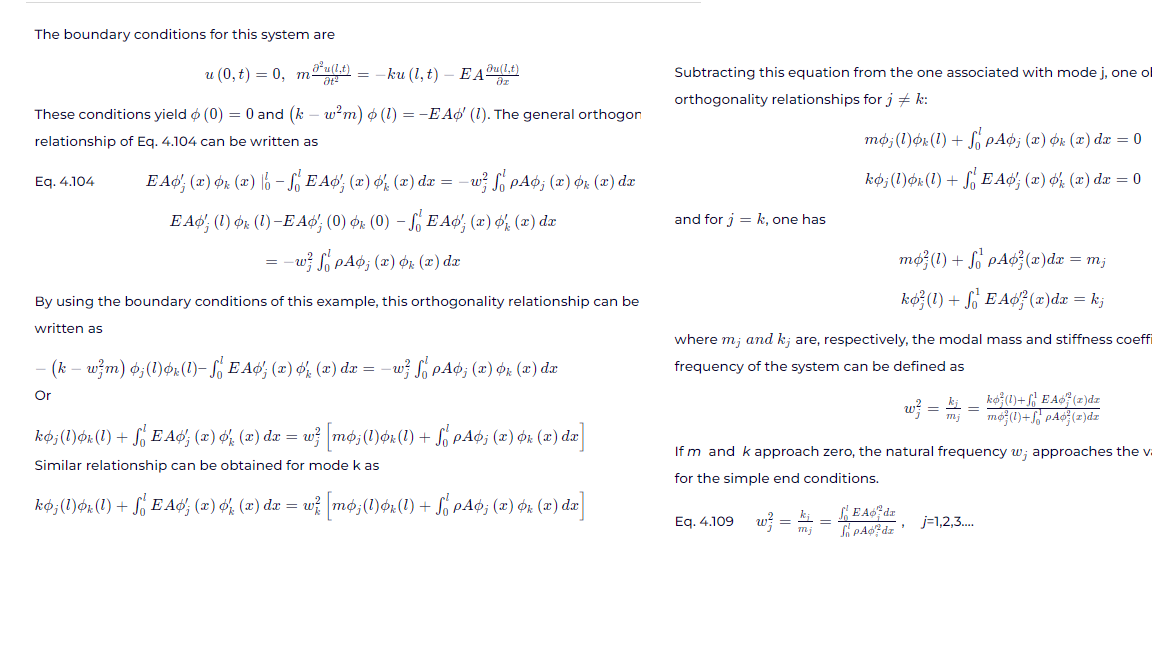 Draw the firs three mode shapes using computer | Chegg.com