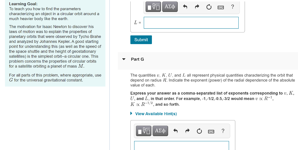Solved Part E Learning Goal: To teach you how to find the | Chegg.com