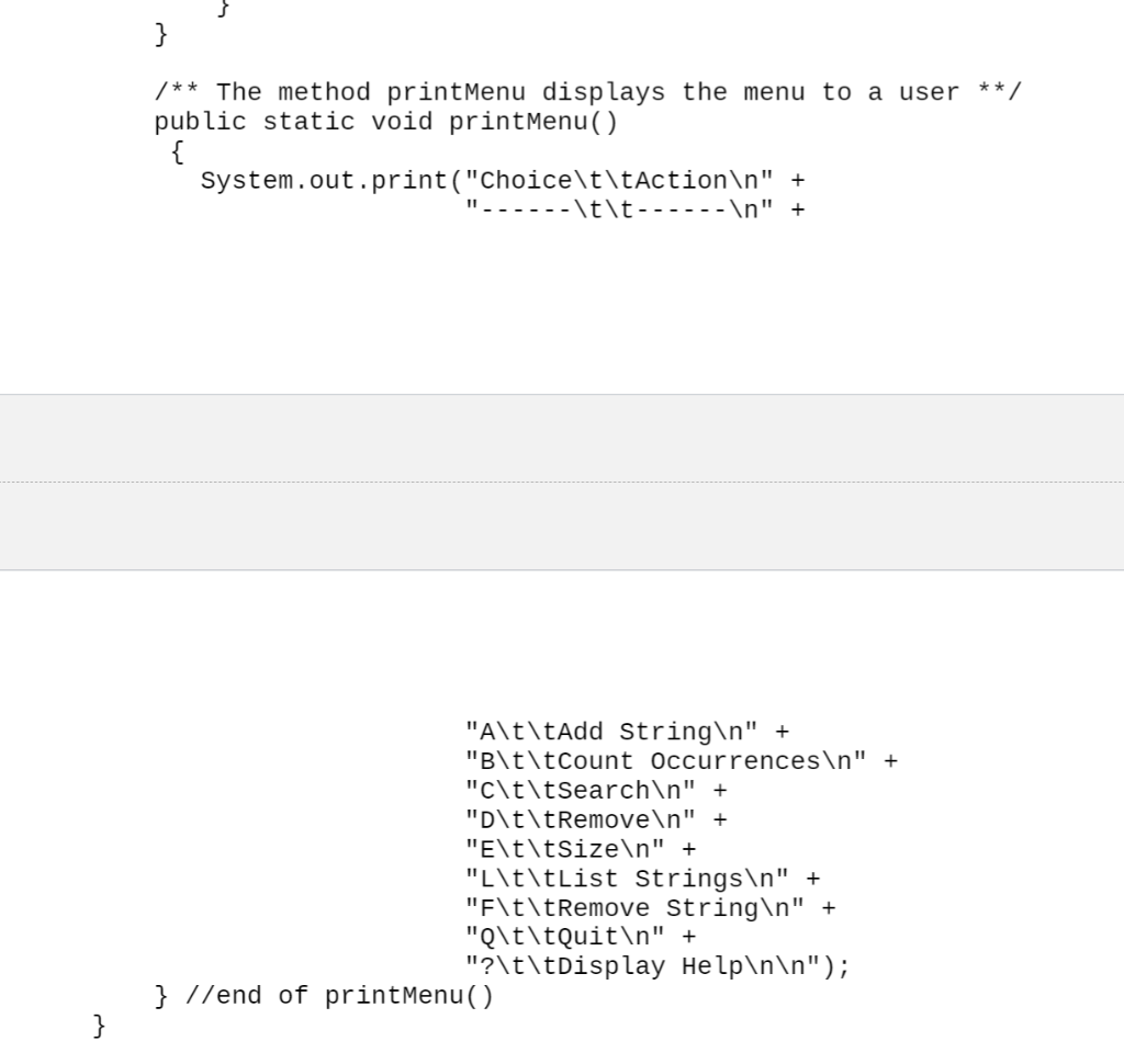 Assignment10.java (This file does NOT need to be | Chegg.com
