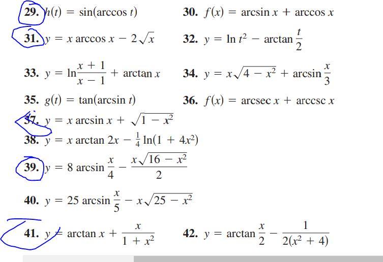 Solved In Exercises find the derivative of the function. | Chegg.com