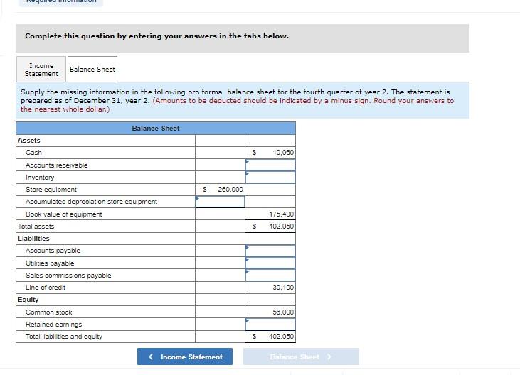 Required Informetion ATC 7-2 (Algo) Group Assignment | Chegg.com
