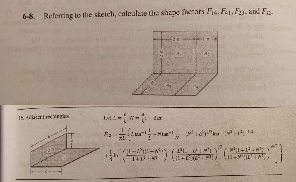 Referring to the sketch, calculate the shape factors | Chegg.com