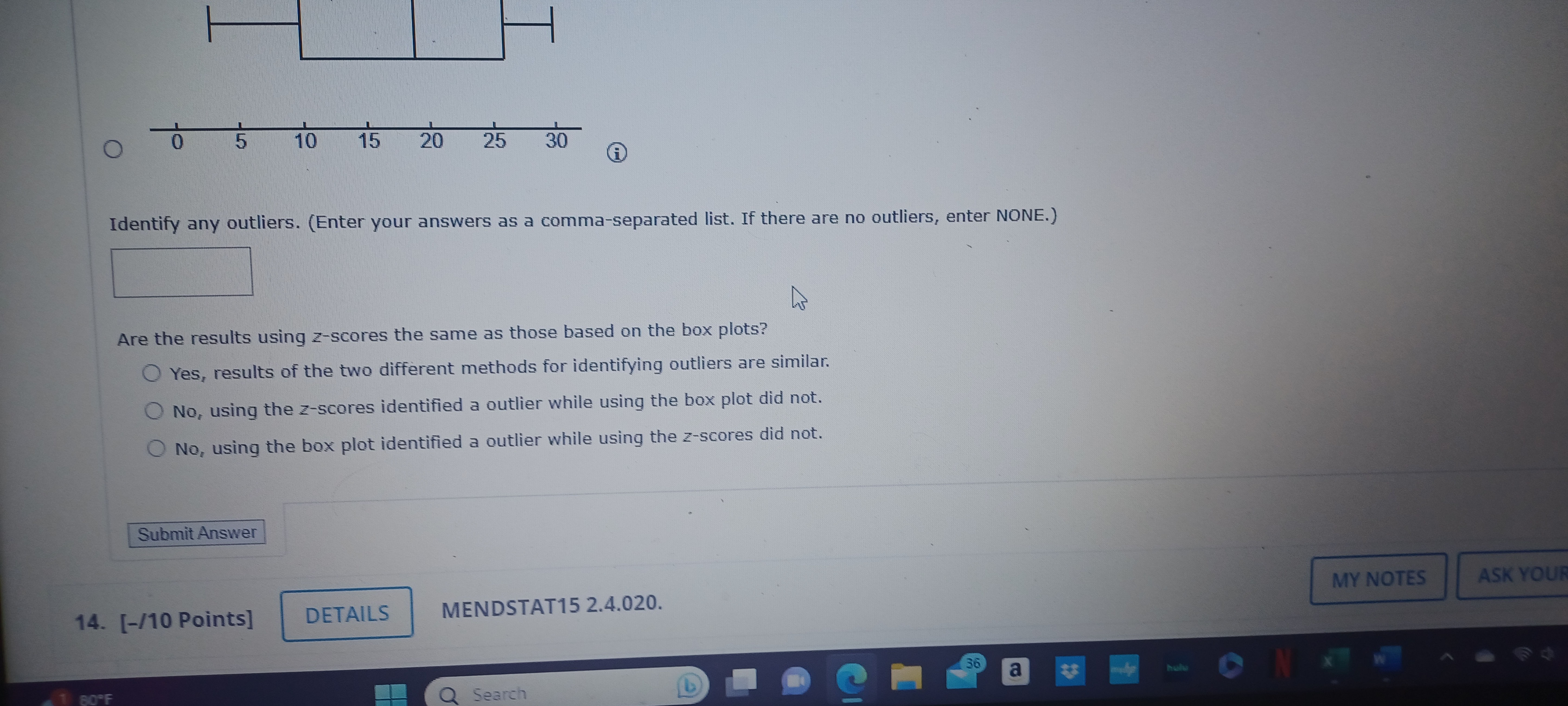 Consider the given data set. n=15 measurements: | Chegg.com