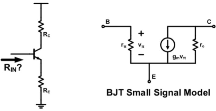 Solved Here is the small-single model. Find the small signal | Chegg.com