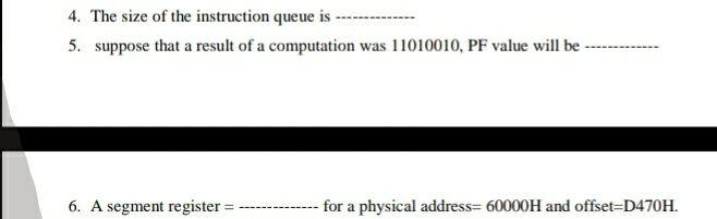 Solved 4. The size of the instruction queue is 5. suppose | Chegg.com