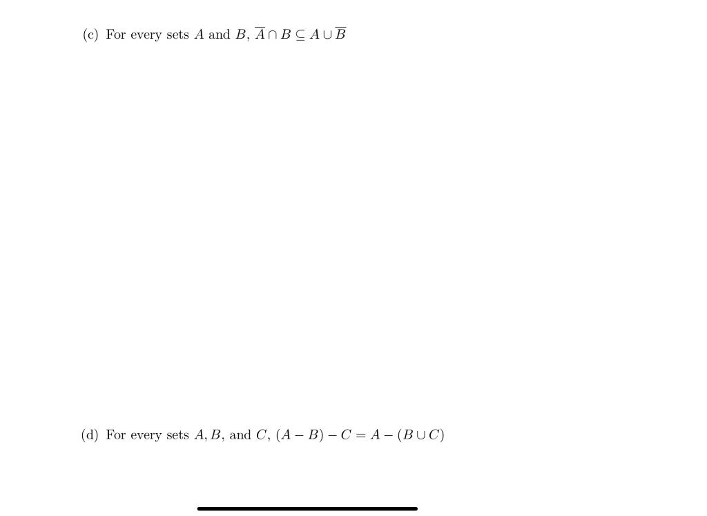Solved 2. (16 points) For each of the following statement, | Chegg.com