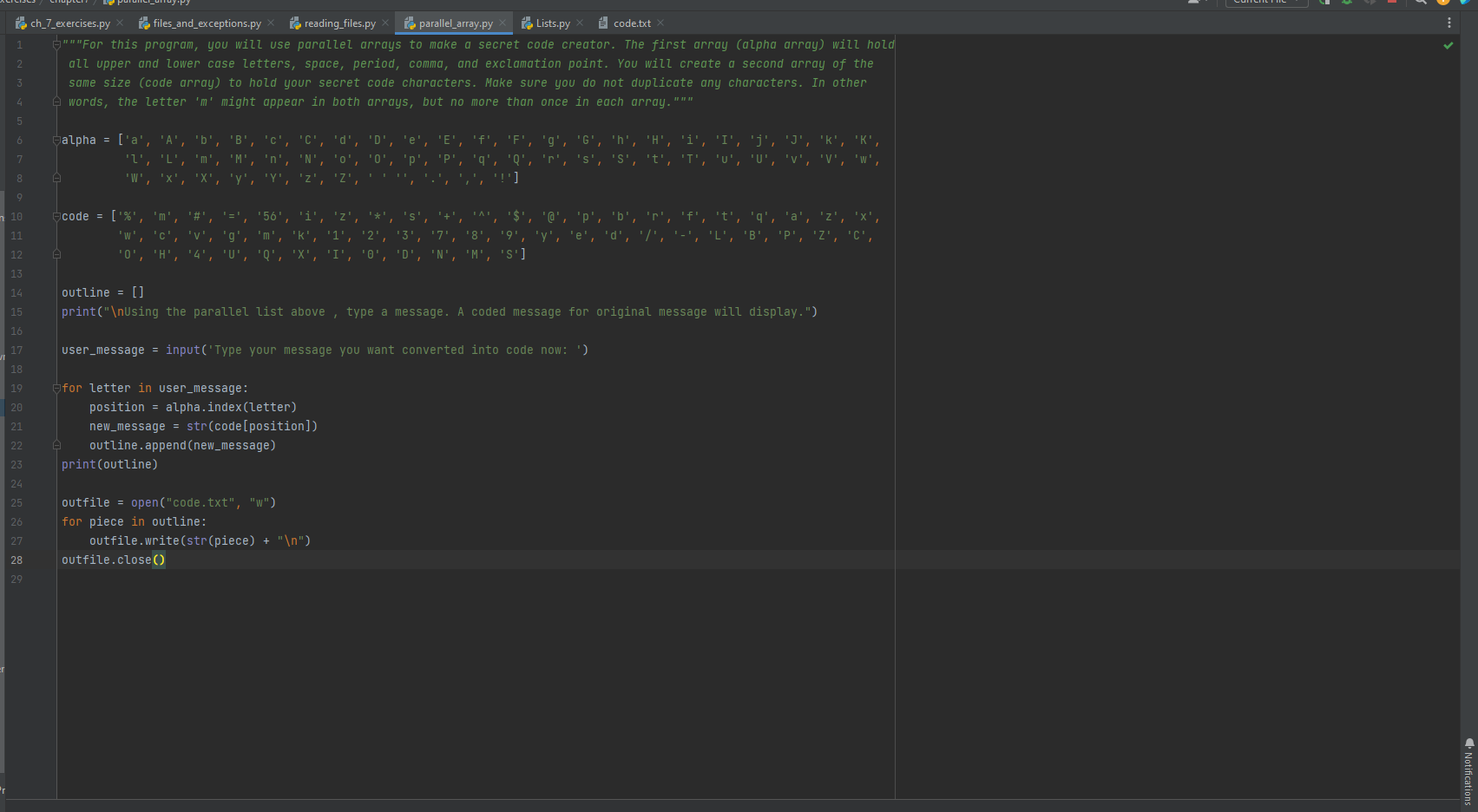 Solved For this assignment, you will be providing the logic | Chegg.com