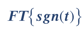 Solved FT{sgn(t)} | Chegg.com