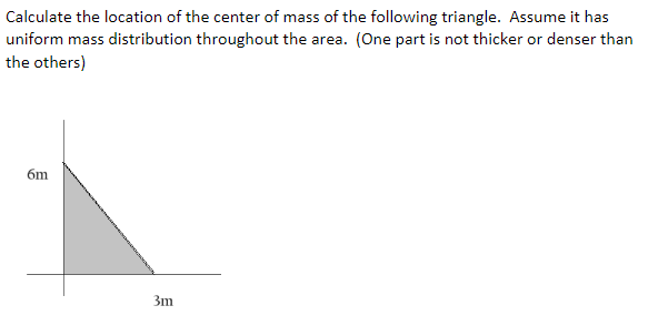 Solved CALCULUS BASED PHYSICSCalculate the location of the | Chegg.com
